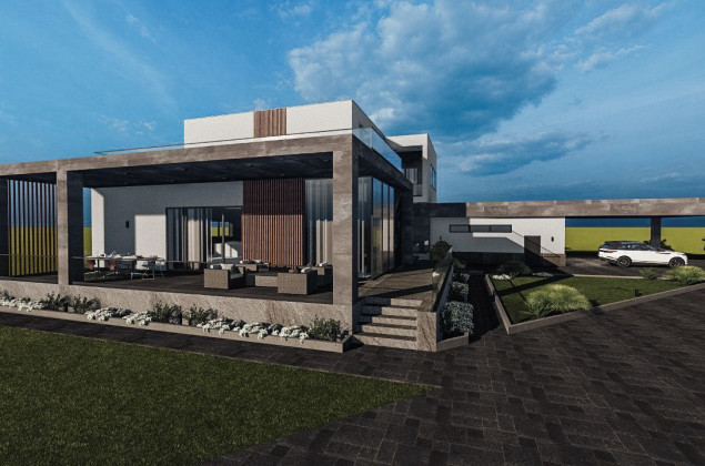 Двухэтажный дом площадью 450 м2 в Москве по цене 265 000 000 ...